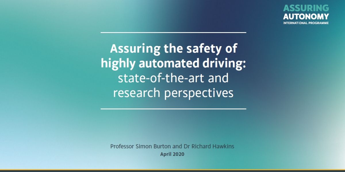 Launch of safety of highly automated driving report - Centre for ...