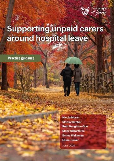 Research project - Section 17 leave: Supporting unpaid carers - School ...