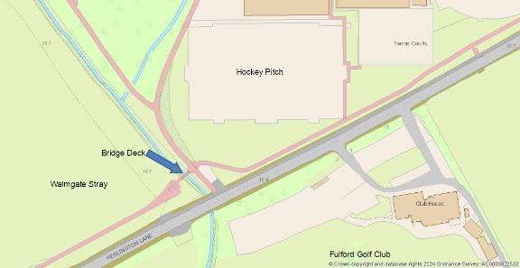 Walmgate Stray bridge closure - Student home, University of York