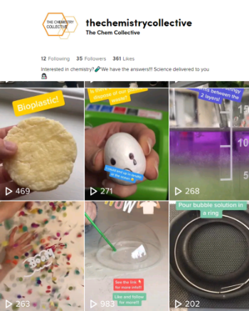 Using TikTok to teach chemistry - Department of Chemistry, University ...