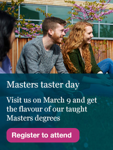 Masters taster event - Health Sciences, University of York