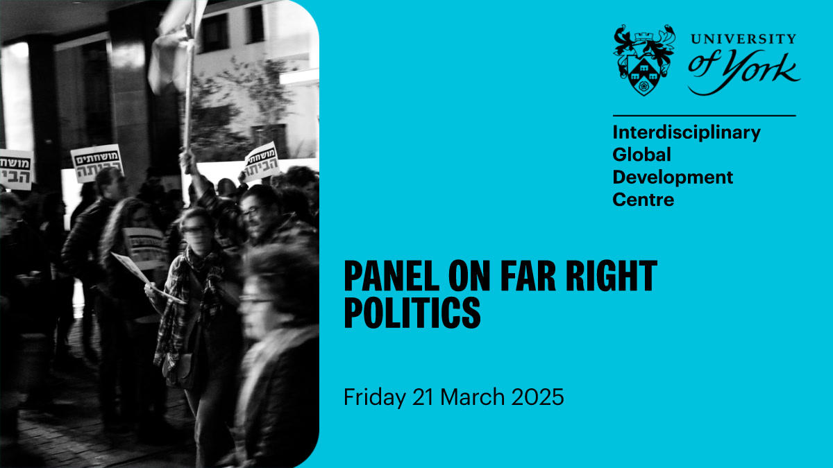 Panel on Far Right Politics - Events, University of York