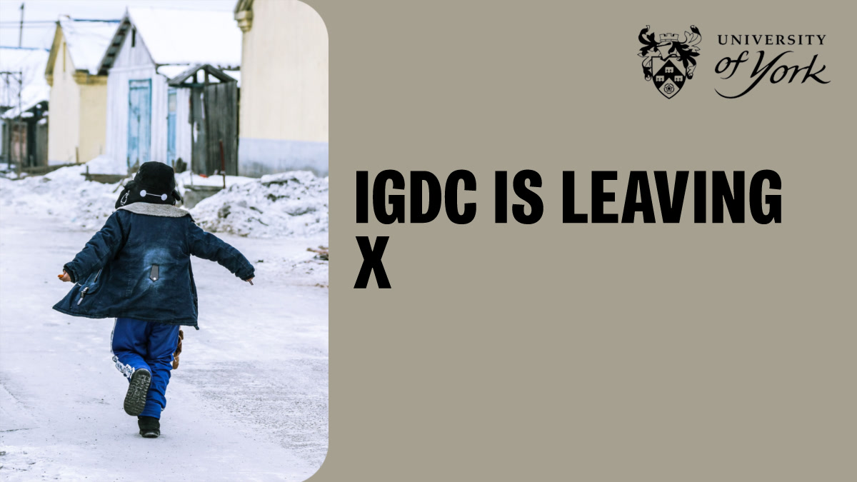 IGDC is leaving X - Interdisciplinary Global Development Centre ...