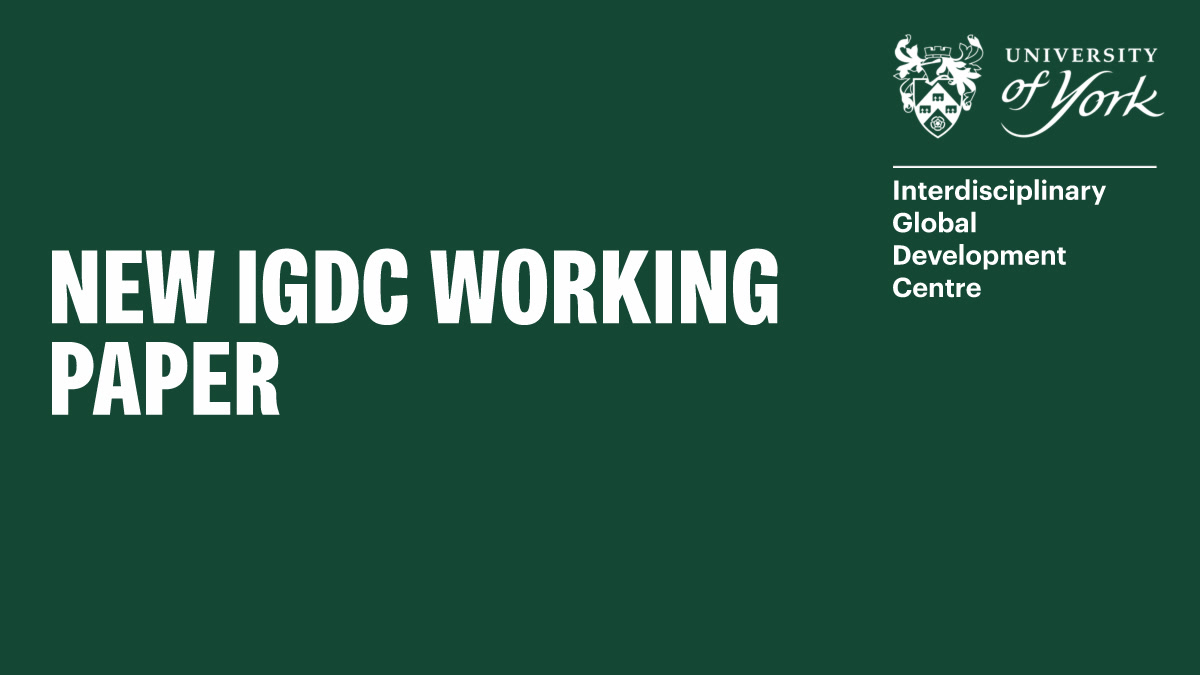 New IGDC working paper on decolonising research - Interdisciplinary ...