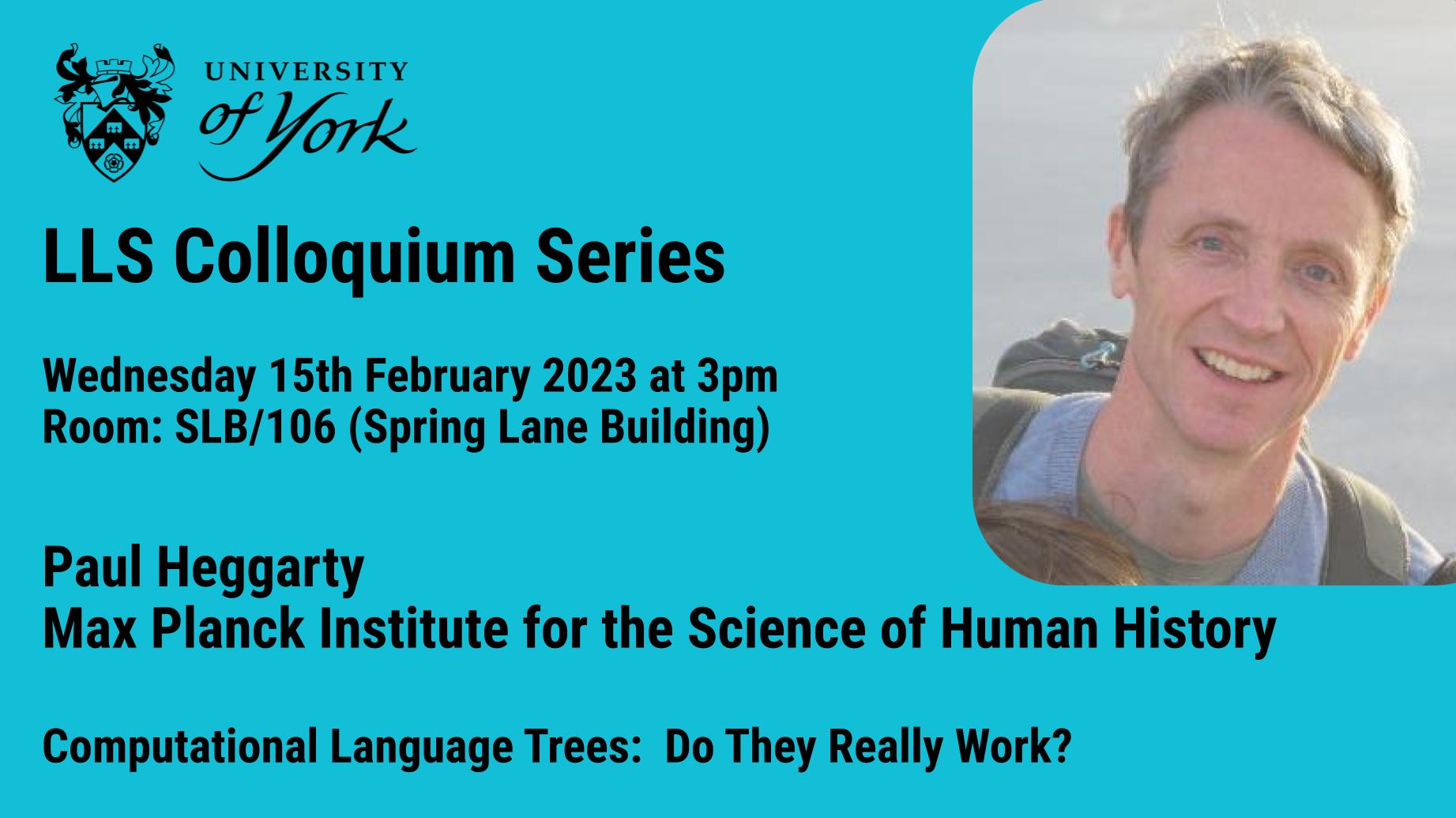 LLS Colloquium: Computational Language Trees: Do They Really Work ...