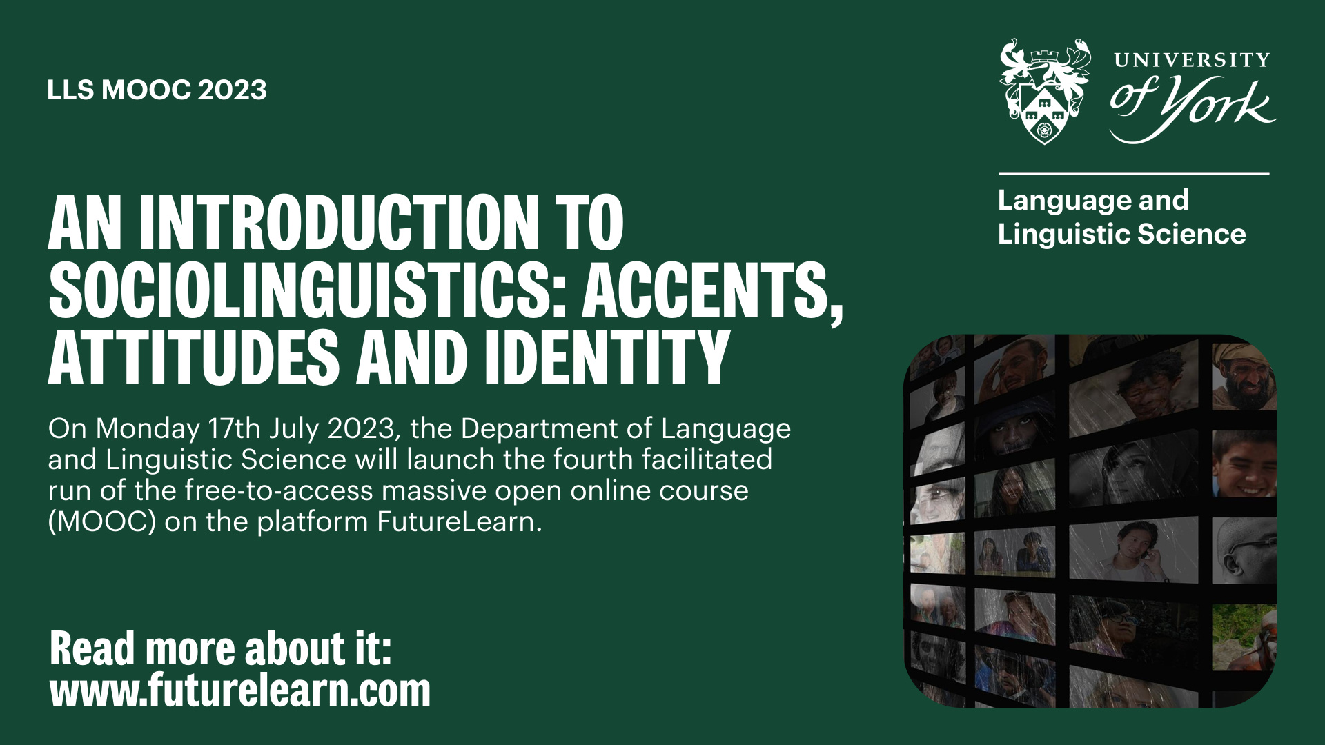 MOOC 2023 - Language and Linguistic Science, University of York