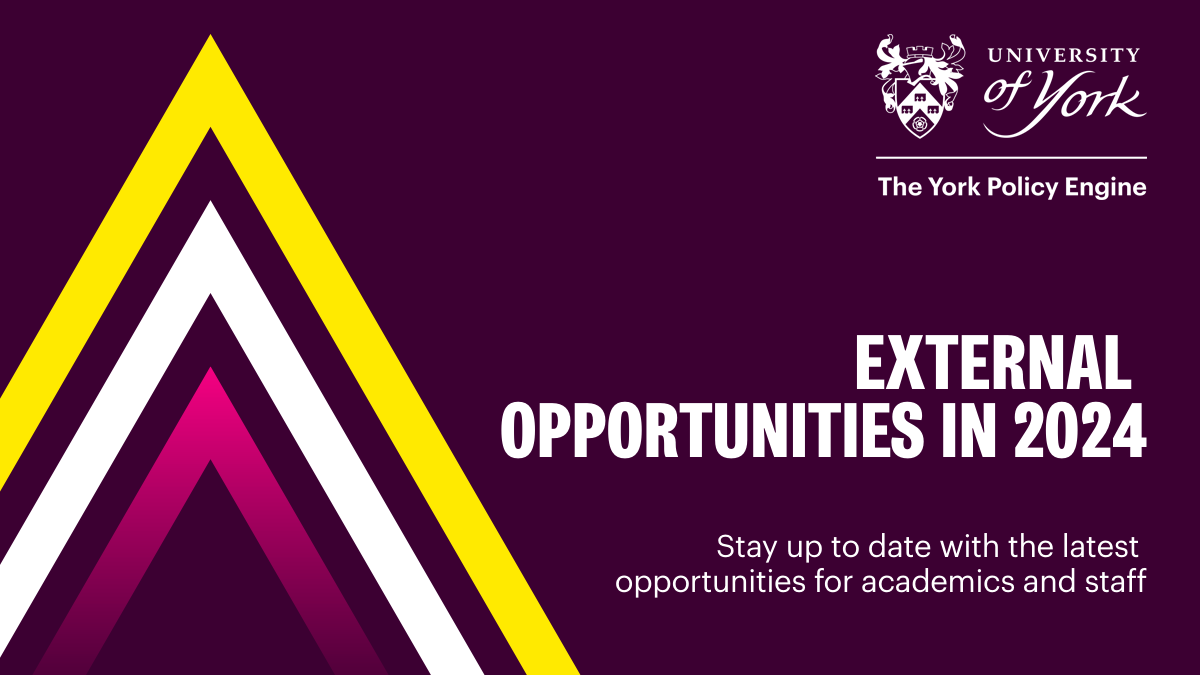 Research opportunities with Parliament and UK Government - The York ...