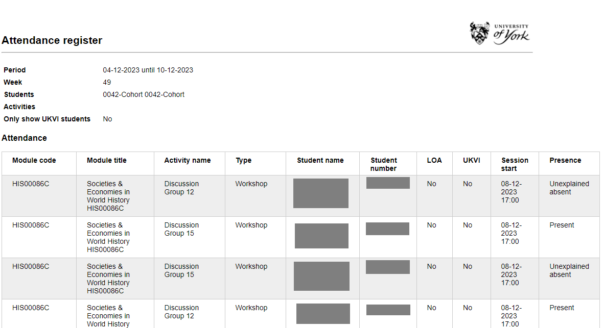 Attendance Register Attendance Register For School New At 200