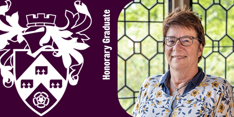 Professor Sue Hartley OBE - Graduation, University of York