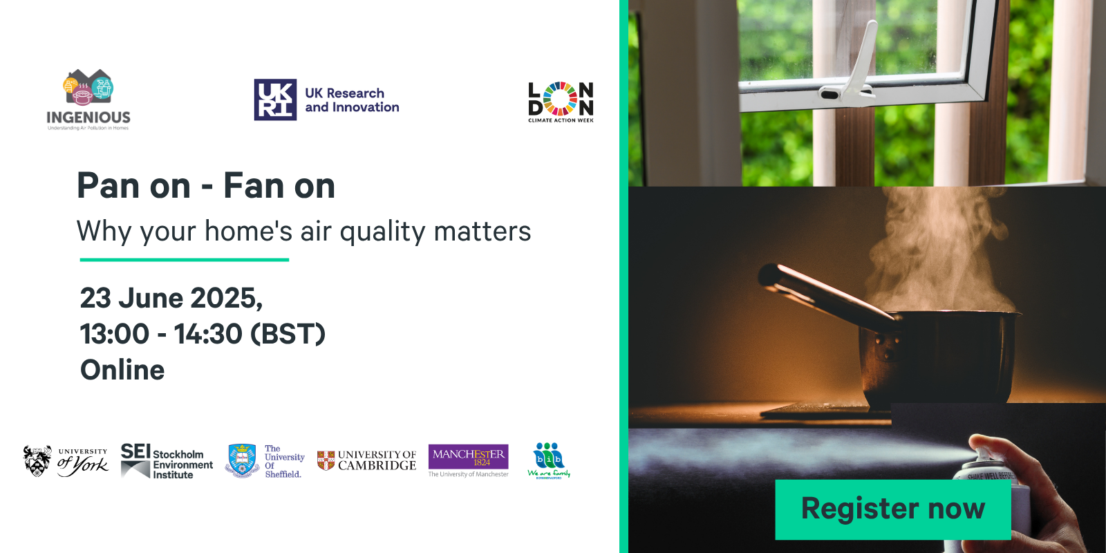 Pan on, Fan on: Why Your Home’s Air Quality Matters - York ...