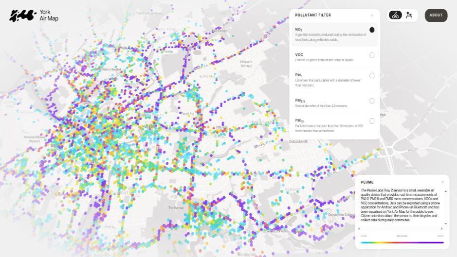 York: Making air pollution visible - York Environmental Sustainability ...